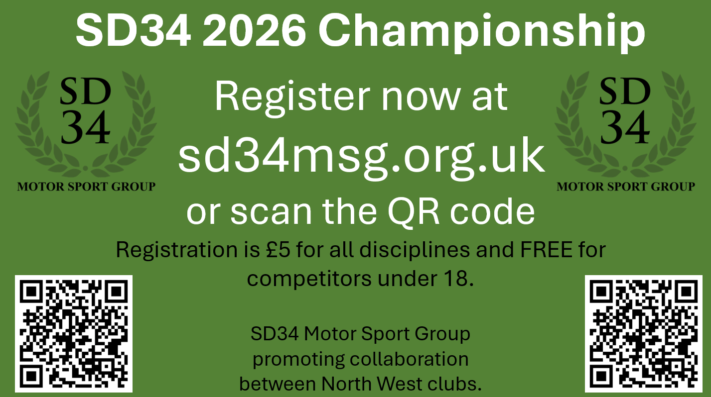 Registrations | SD34 Motorsport Group